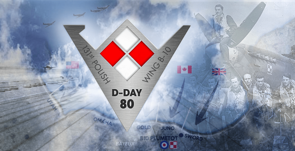 Receive a special D-DAY80 pin badge inspired by the PAF Memorial in ...